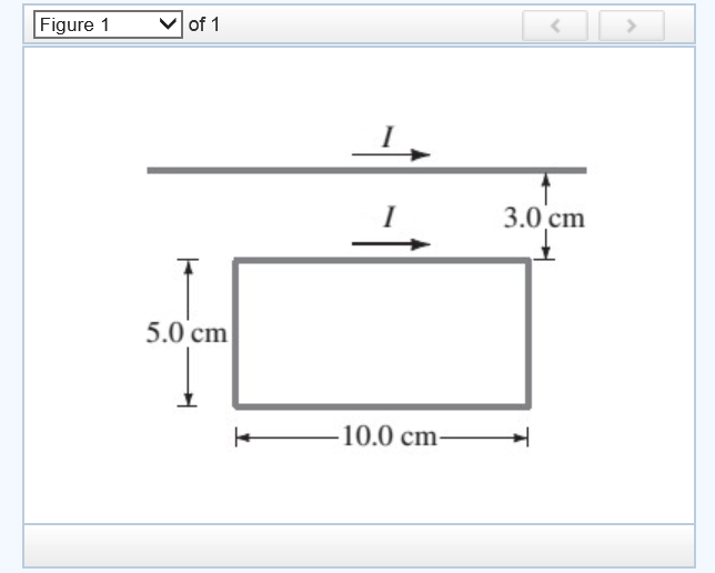 Solved A rectangular loop of wire is placed next to a | Chegg.com