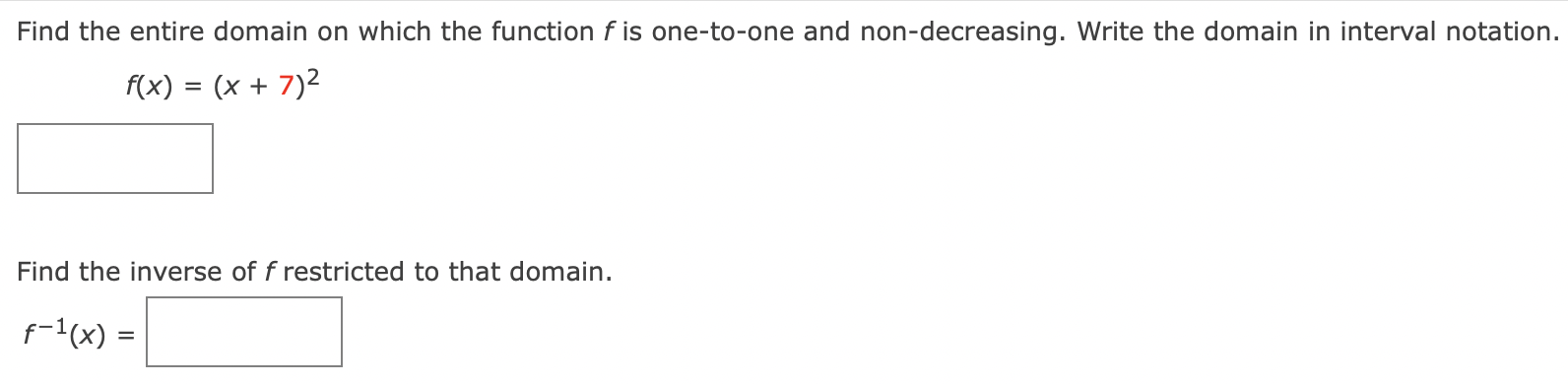 Solved Find the entire domain on which the function f is | Chegg.com