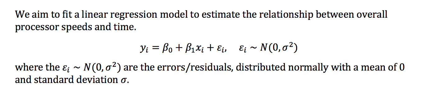 We aim to fit a linear regression model to estimate | Chegg.com
