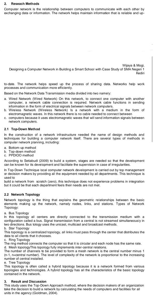 Solved Designing a Computer Network in Building a Smart | Chegg.com