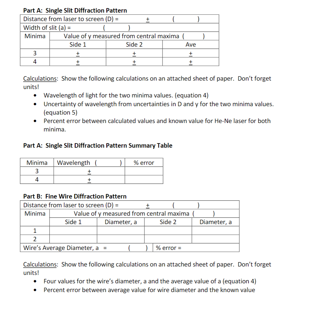 Solved Calculations: Show the following calculations on an | Chegg.com