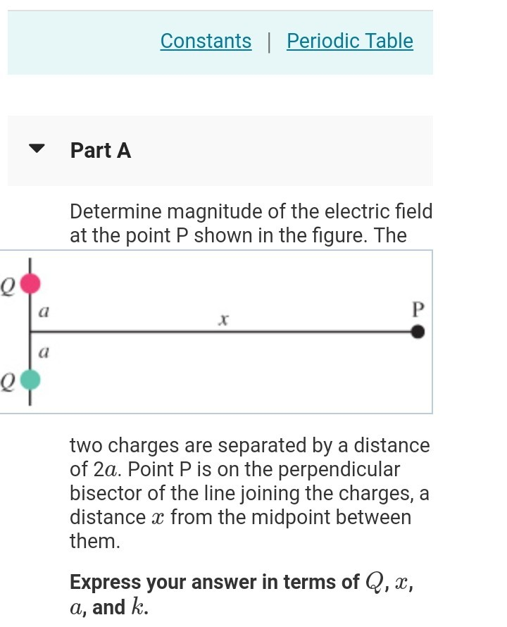 Solved Constants |Periodic Table Part A Determine magnitude | Chegg.com