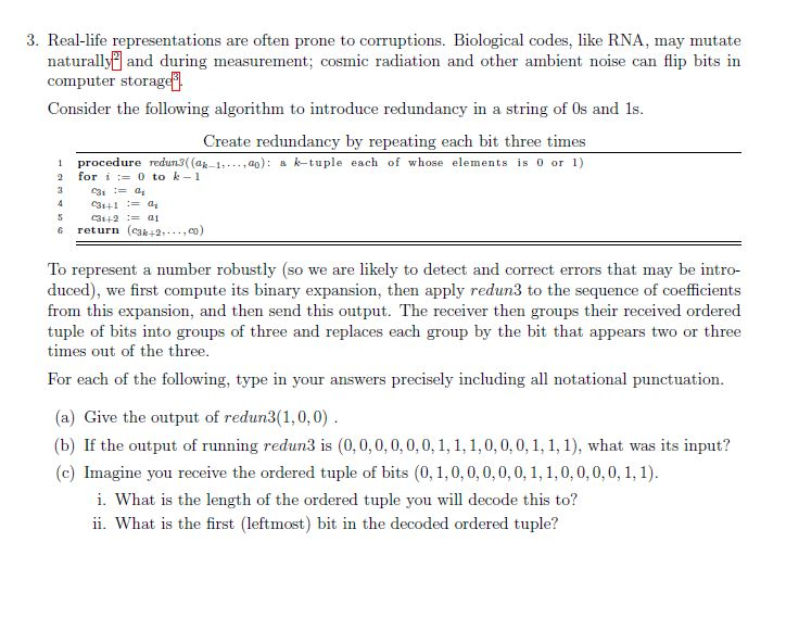 Solved 3. Real-life representations are often prone to | Chegg.com