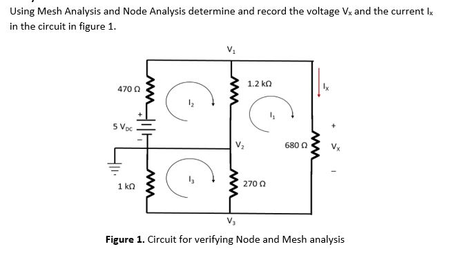 Solved Using Mesh Analysis and Node Analysis determine and | Chegg.com
