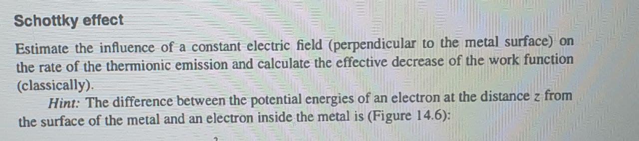 Solved without potential Z with potential Fermi gas EF | Chegg.com