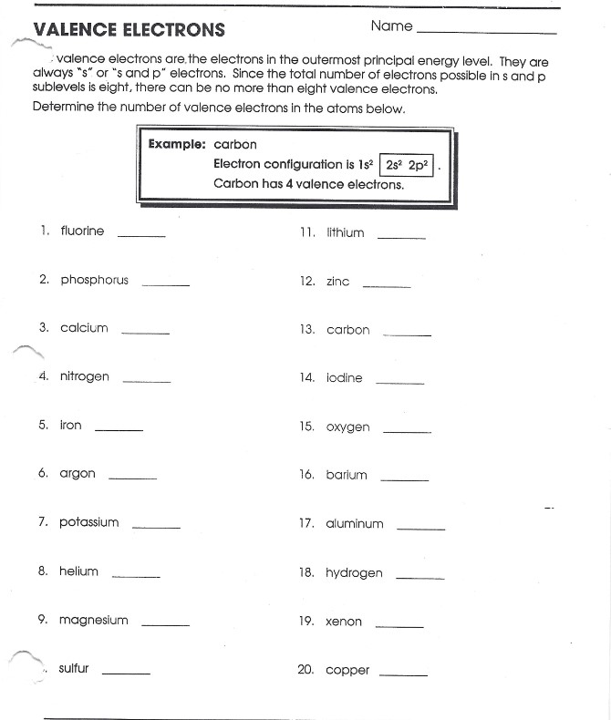 Solved valence electrons are, the electrons in the outermost | Chegg.com