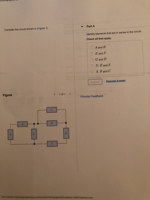 Solved Consider The Circuit Shown In Figure 1 Part A