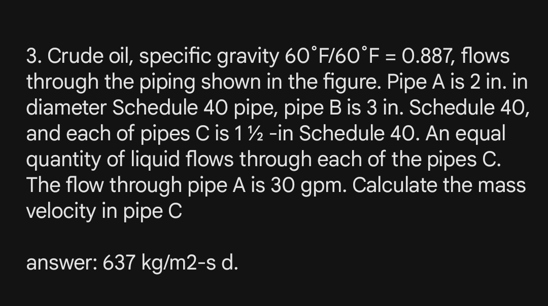 Solved Crude oil, specific gravity 60°F60°F=0.887, | Chegg.com