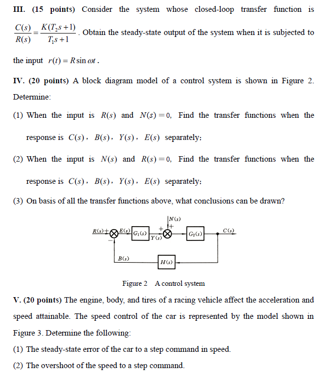 Solved I. (10 points) Figure 1 is a schematic diagram of a | Chegg.com