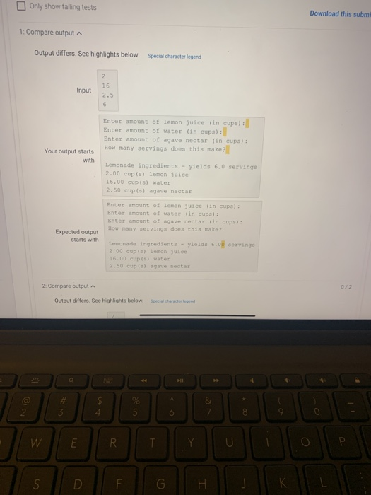 Solved: 2.20 LAB*: Program: Food Receipt ZyBooks Catalog H... | Chegg.com