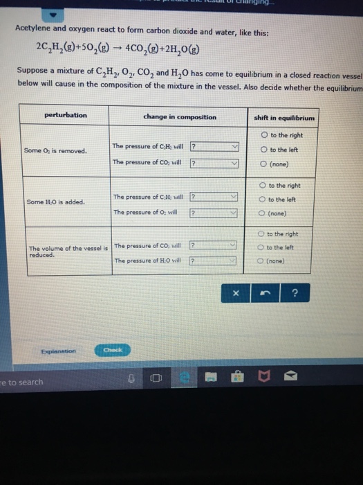 Solved Acetylene and oxygen react to form carbon dioxide and | Chegg.com