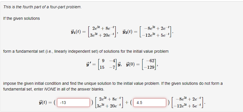 Solved This is the fourth part of a four-part problem. If | Chegg.com