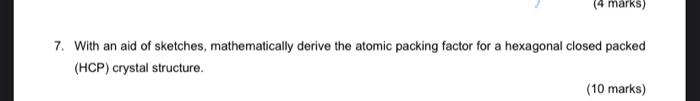 Solved 7 With An Aid Of Sketches Mathematically Derive The