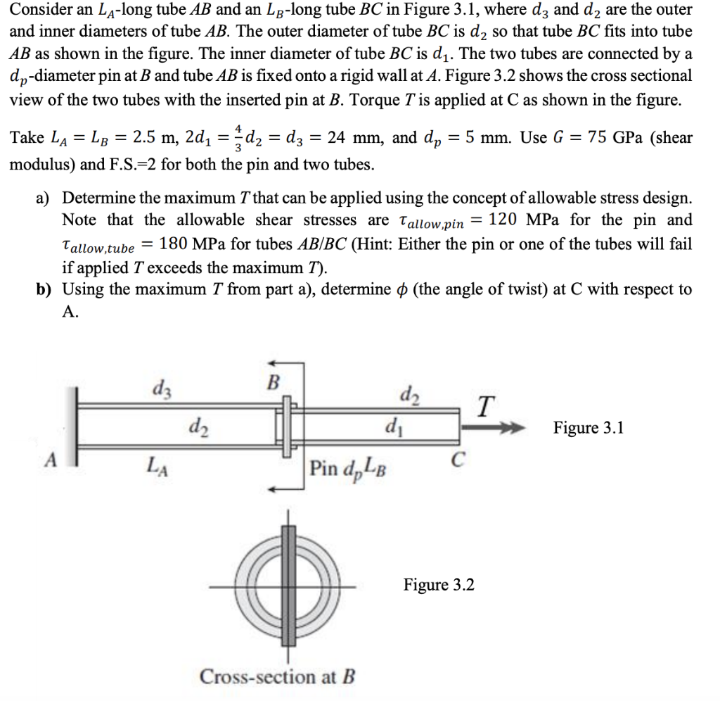 Solved Solid Mechanics Problem. Need you to show all work | Chegg.com