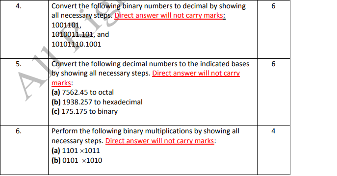 Solved \begin{tabular}{|c|l|c|} \hline 4. & Convert the | Chegg.com