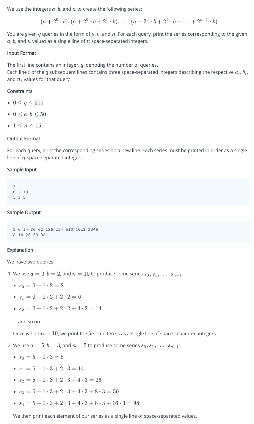 Solved We use the integers a,b, and n to create the | Chegg.com
