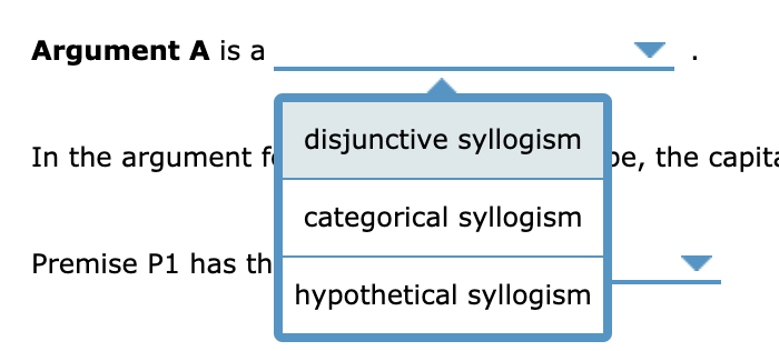 Solved 1. Argument Forms An argument form is a | Chegg.com