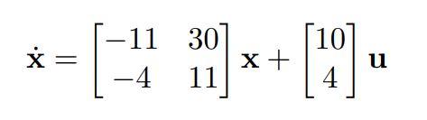 Solved Consider the linear system: Is this system | Chegg.com