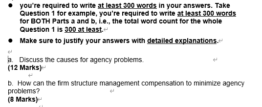 Solved you're required to write at least 300 words in your | Chegg.com