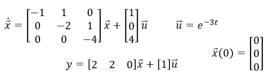 Solved 5. Given the following state-space system, solve for | Chegg.com