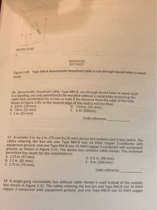 Solved Applied Electricity NEC worksheet t hree Copper | Chegg.com