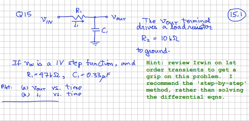 Solved Q15\\nThe vout terminal\\ndrives a load | Chegg.com