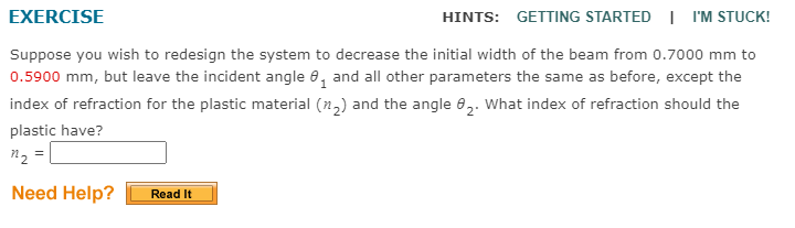 Solved EXERCISE HINTS: GETTING STARTED I'M STUCK! Suppose | Chegg.com