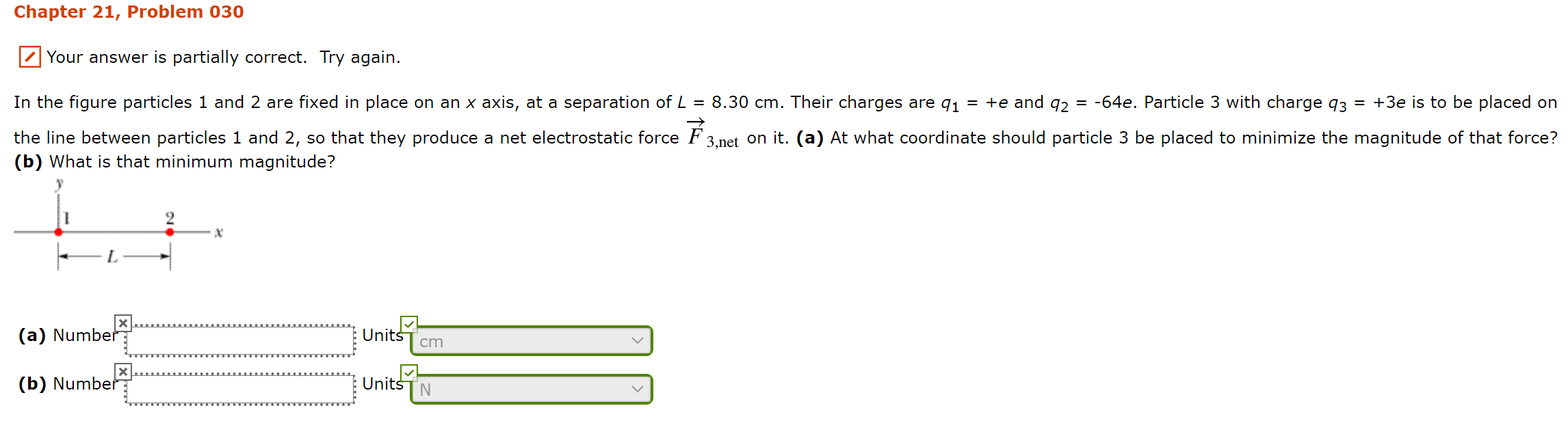 Solved Chapter 21 Problem 030 Your Answer Is Partially 4034