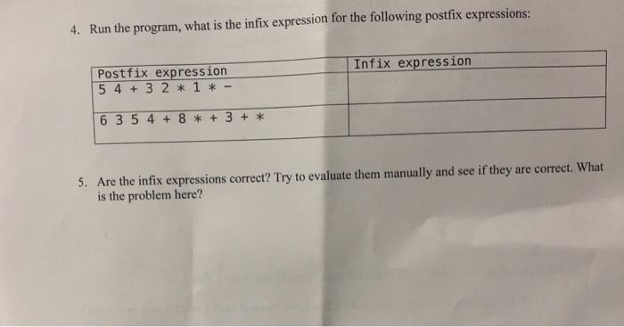 Solved First, build an expression tree manually for the | Chegg.com