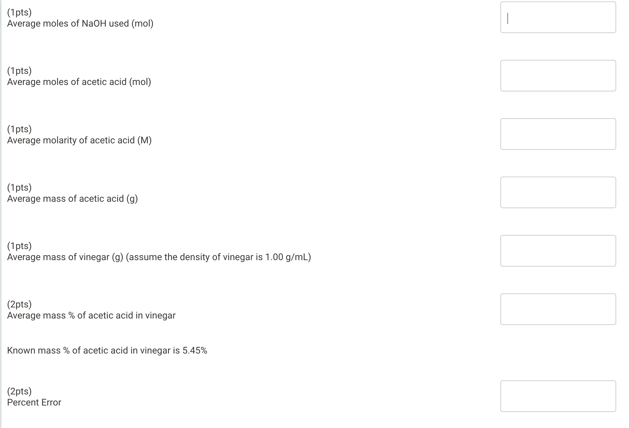 Solved \begin{tabular}{|c|c|c|c|} \hline & Trial 1 & Trial 2 | Chegg.com