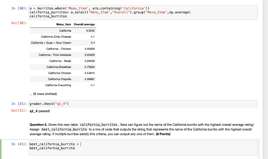 Solved How Do I Answer Question 6 Using Python I Need To 3817