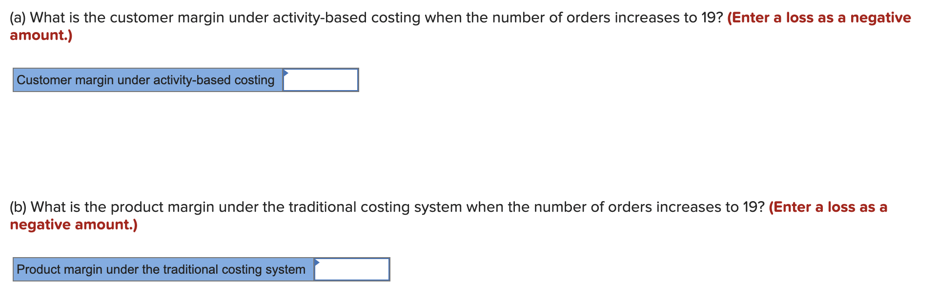 Solved (a) What is the customer margin under | Chegg.com