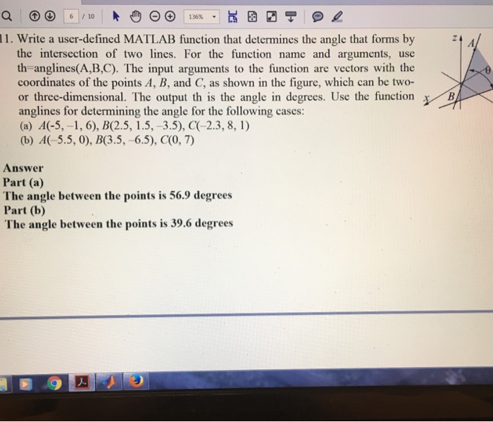 Solved Matlab help. How do you define the function for this | Chegg.com