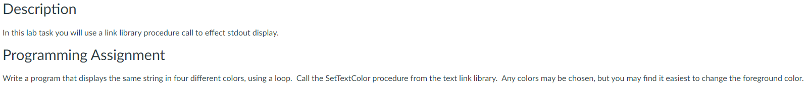 Solved Description In this lab task you will use a link | Chegg.com