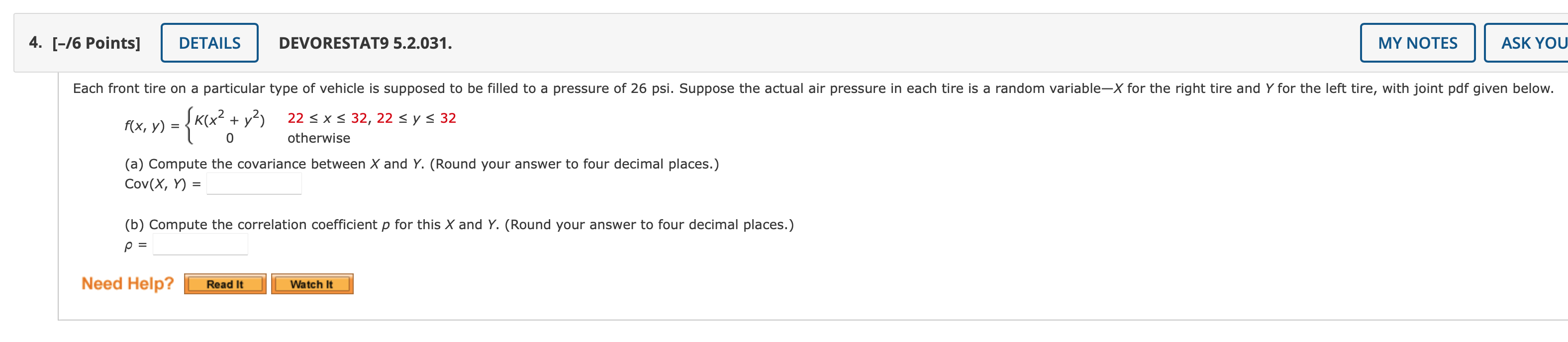 Solved f(x,y)={k(x2+y2)022≤x≤32,22≤y≤32 otherwise (a) | Chegg.com