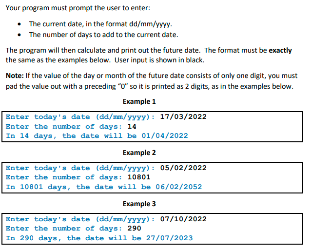 Solved QUESTION 4 (4 Marks) Write a program which calculates | Chegg.com