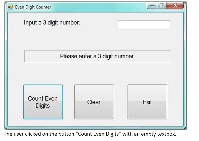 Solved How the program will operate: When the user types in | Chegg.com