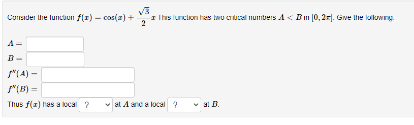 Solved Consider the function f(x)=cos(x)+23x This function | Chegg.com