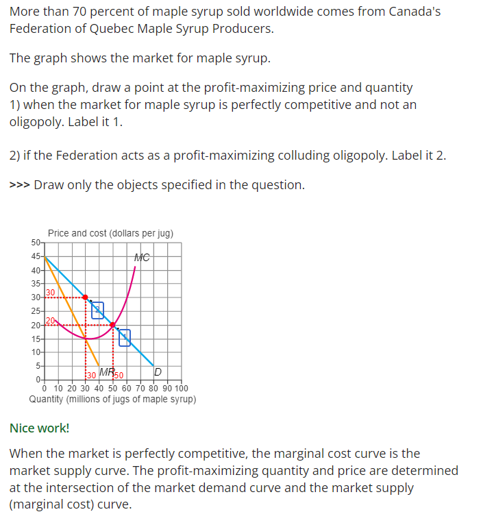 Solved More than 70 percent of maple syrup sold worldwide | Chegg.com