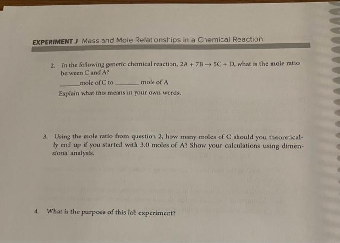 Solved 2. In the following generic chemical reaction, | Chegg.com