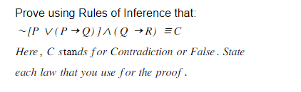 Solved Prove using Rules of Inference that: | Chegg.com