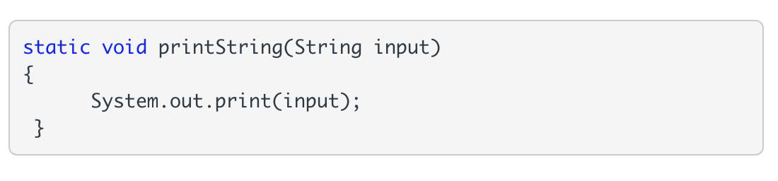 Solved Rewrite the following Java methods in three different | Chegg.com