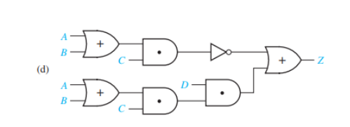 Solved For each of the following circuits, find the output | Chegg.com