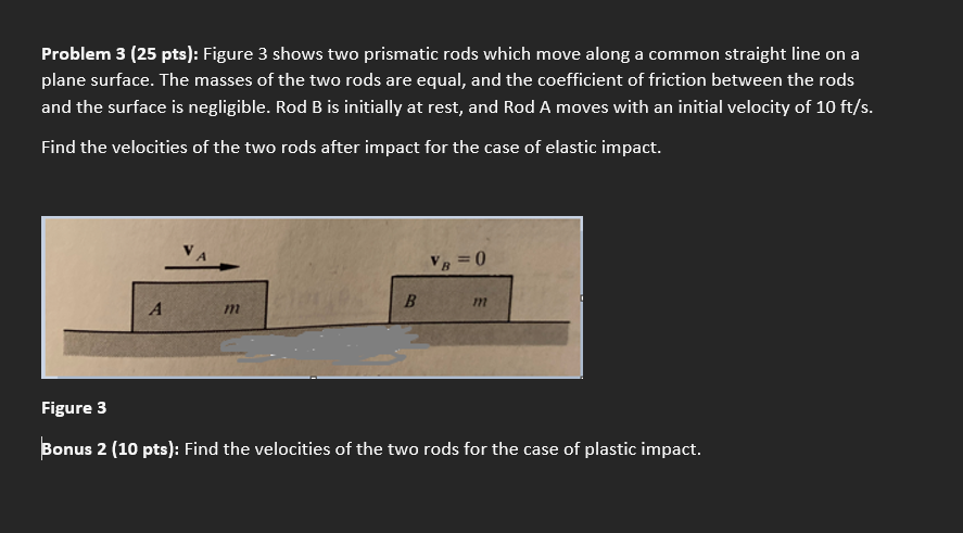 Solved Problem 3 (25 pts): Figure 3 shows two prismatic rods | Chegg.com Solved Problem 3 (25 pts): Figure 3 shows two prismatic rods | Chegg.com