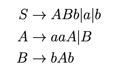 Solved A→aaA∣B | Chegg.com