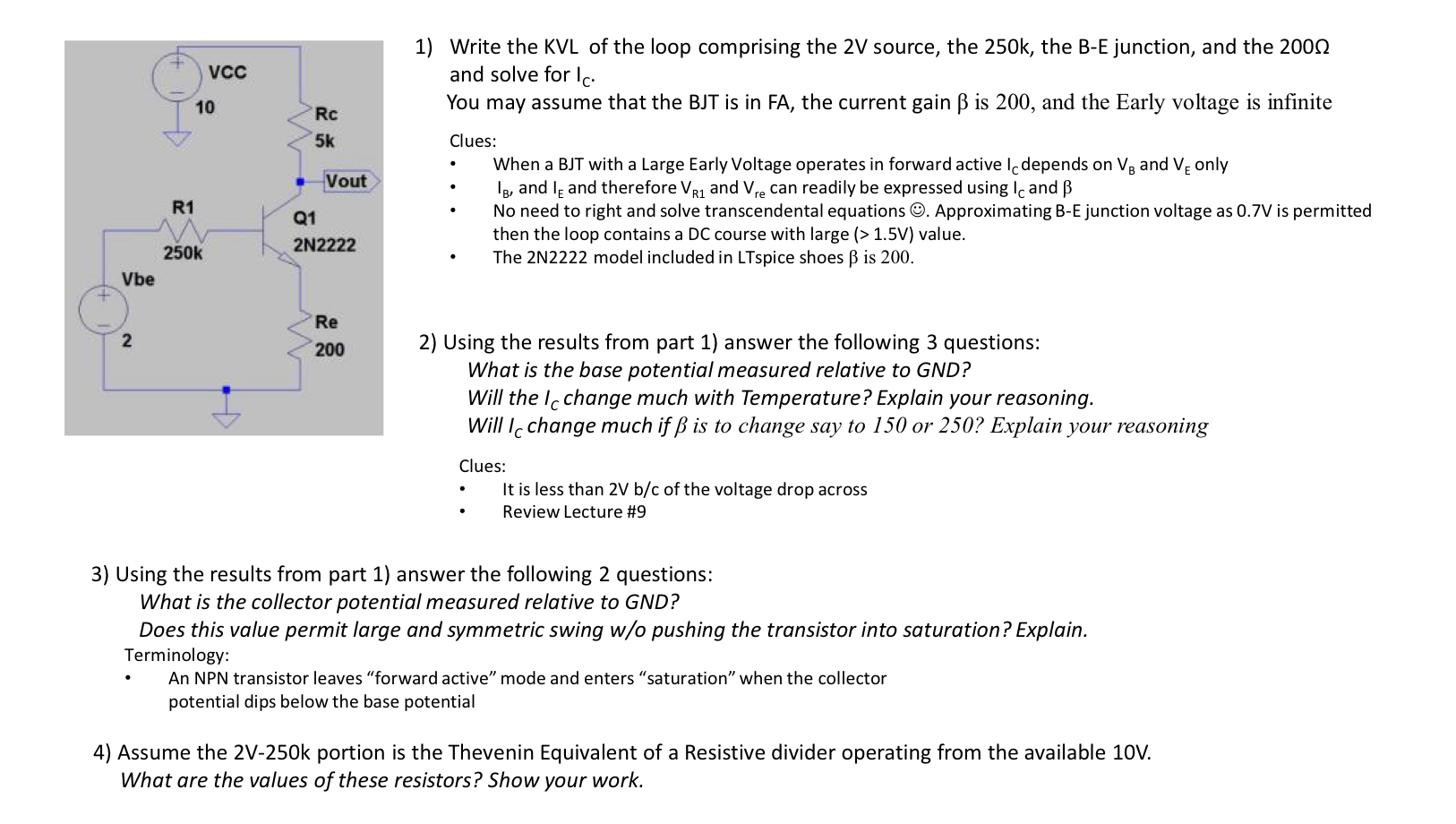 Solved 1) Write the KVL of the loop comprising the 2V | Chegg.com