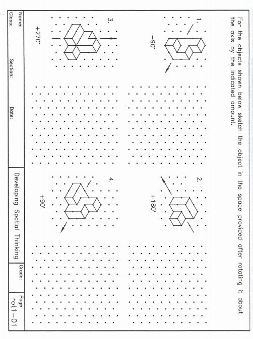 Solved For the objects shown below sketch the object in the | Chegg.com
