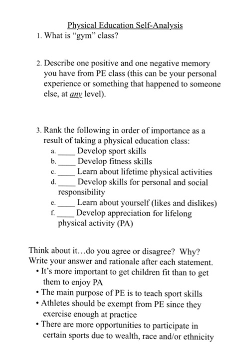 Solved ducation Self-Analvsis 1. What is Solved ducation Self-Analvsis 1. What is
