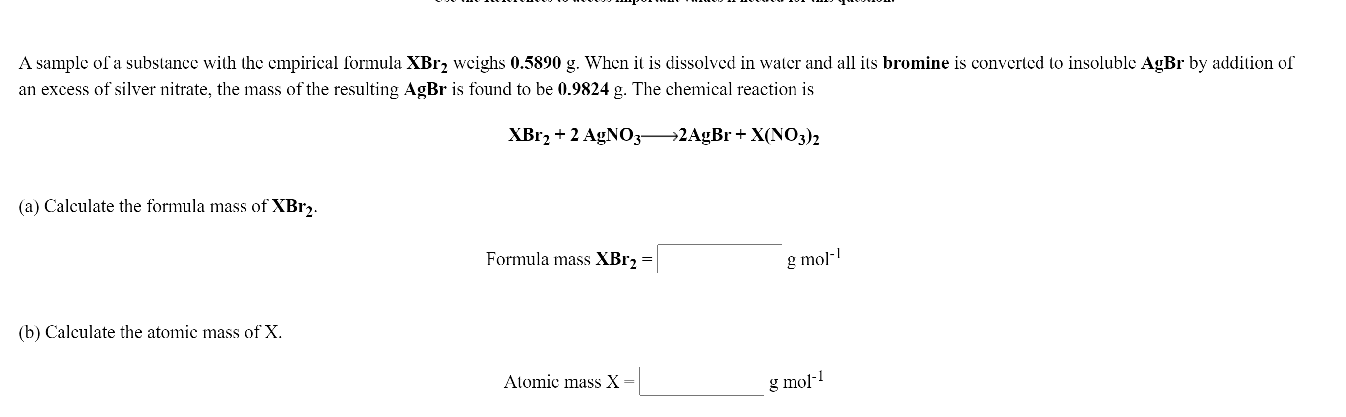 Solved A Sample Of A Substance With The Empirical Formula Chegg solved-a-sample-of-a-substance-with-the-empirical-formula-chegg
