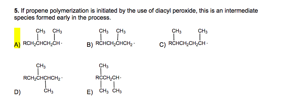 Solved Question 5: Show the mechanism please and explain | Chegg.com